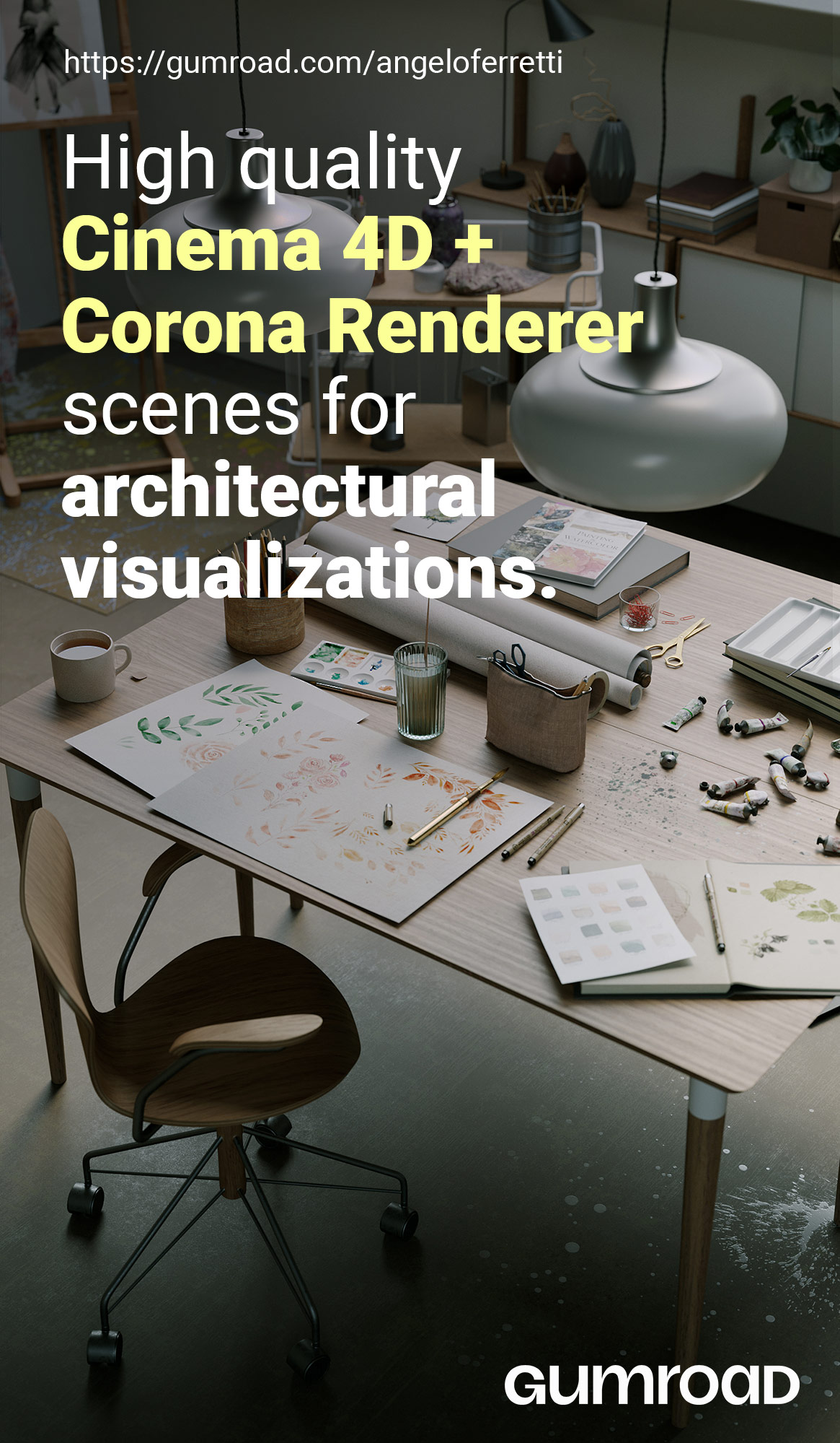Guide e Tutorial su Cinema4D, V-RAYforC4D e Corona | Angelo Ferretti